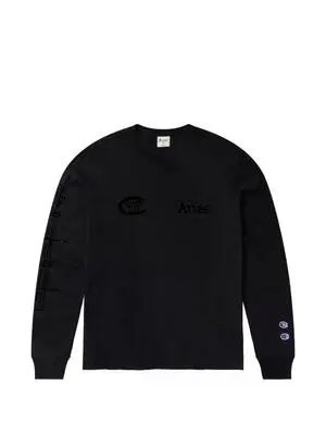 Champion X Aries Graphic-print Sweatshirt - Black