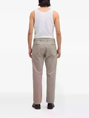 Nn07 Aden Straight-leg Trousers - Neutrals