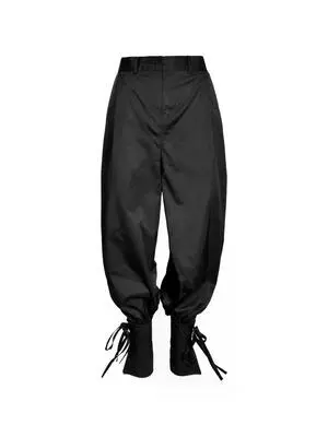 IOANA CIOLACU Balloon-leg Trousers - Black