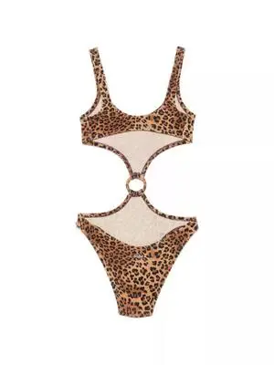 MC2 SAINT BARTH Animal-print One-piece Swimsuit