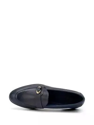FRAU Buckle-detail Leather Loafers - Blue
