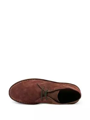 FRAU Suede Crepe-sole Desert Boots