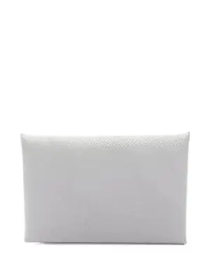 Hermès Calvi Epsom Coin Purse - Grey