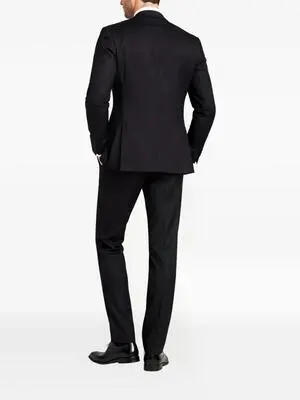 FRANZESE COLLECTION Beckham French Tuxedo Suit - Black