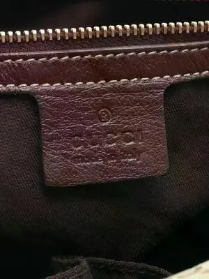 Gucci 2000s Mini Boston Gg Canvas Tote Bag