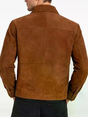 FRANZESE COLLECTION Bonded Suede Jacket