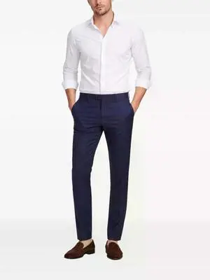 FRANZESE COLLECTION Linen Trousers - Blue