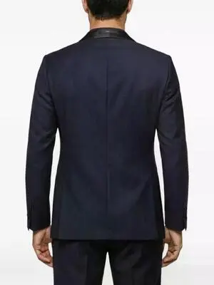 FRANZESE COLLECTION Wool Single-breasted Blazer