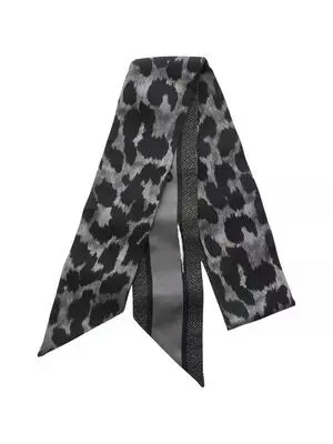 DIOR 2010s Mitzah Leopard Scarf