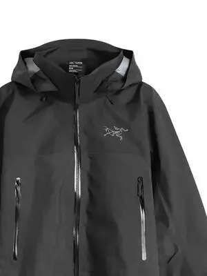 Arc'teryx Hooded Logo-print Jacket - Grey