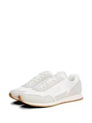 Tommy Hilfiger Suede-panelled Mesh-detail Sneakers