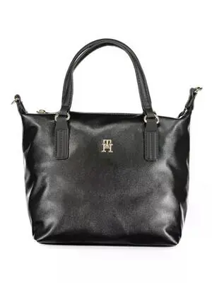 Tommy Hilfiger Logo-plaque Tote Bag - Black