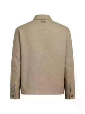 Peserico Flap-pocket Shirt Jacket - Neutrals