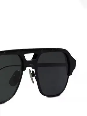 Thom Browne Pilot-frame Sunglasses - Black