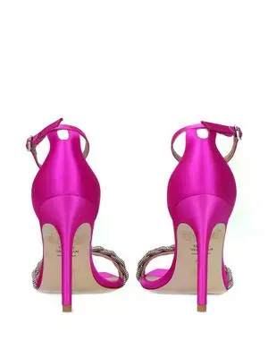 STUART WEITZMAN Crystal-embellished Heeled Sandals