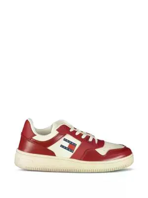 Tommy Hilfiger Panelled Platform Sneakers - Red