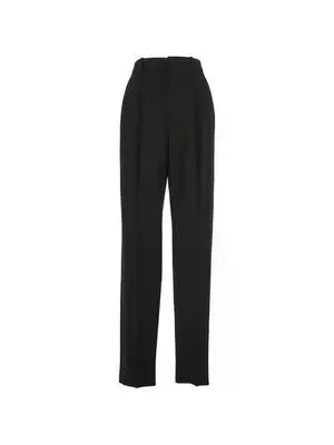 Saint Laurent Black Wash Pants For Women