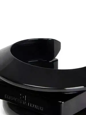 Elisabetta Franchi Rigid Bracelet With Lacquered Band