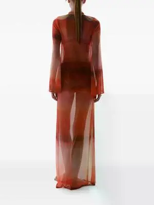 BAOBAB Nora Bell-sleeve Cover Up - Red