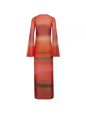 BAOBAB Nora Bell-sleeve Cover Up - Red