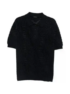 Prada Knitted Polo Shirt