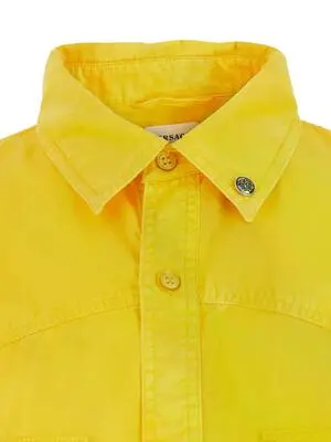 Versace Medusa Western-style Shirt - Yellow