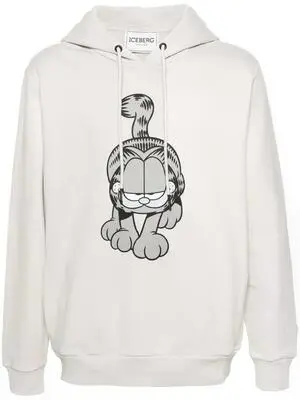 Iceberg Garfield-print Hoodie