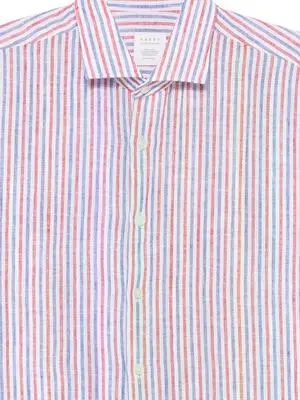 XACUS Striped Long-sleeve Shirt - Blue