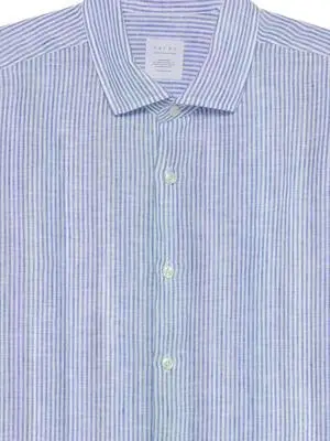 XACUS Striped Linen Shirt