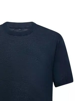 C.P. COMPANY Logo-patch T-shirt - Blue