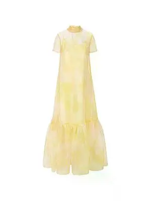 Staud Calluna Maxi Dress - Yellow
