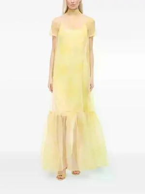 Staud Calluna Maxi Dress - Yellow
