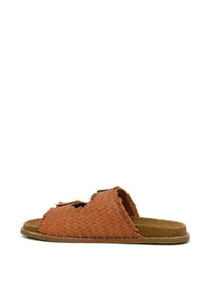 PENNYBLACK Buckle-detail Flat Sandals