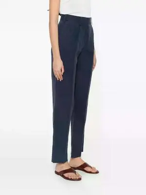 BLAZÉ MILANO Pleated Straight-leg Trousers