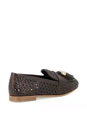 FRAU Tassel-detail Loafers - Brown