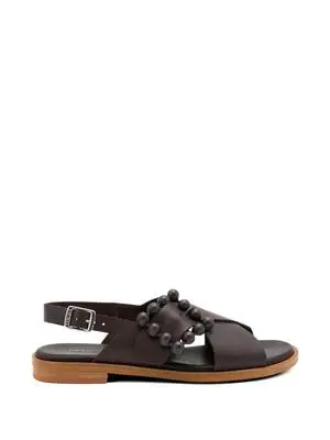 FRAU Beaded-buckle Sandals