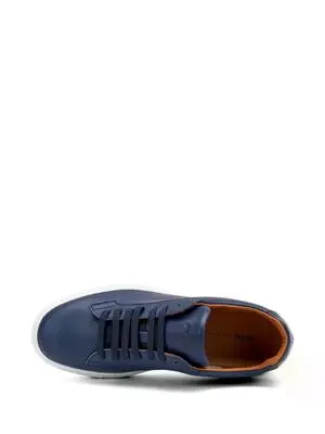 FRAU Lace-up Round Toe Sneakers - Blue