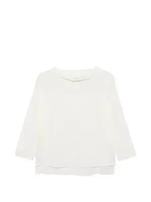 XACUS Fil-coupé Boat-neck Top
