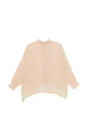 XACUS Sheer Drop-shoulder Shirt