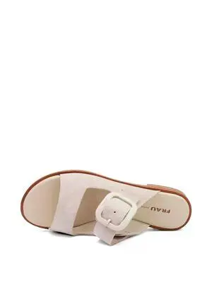 FRAU Buckle-detail Sandals - Neutrals
