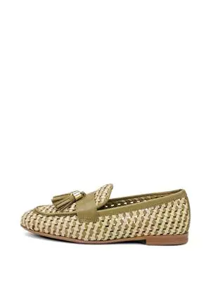 FRAU Loafers With Tassel Detail - Green