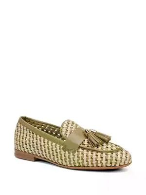 FRAU Loafers With Tassel Detail - Green