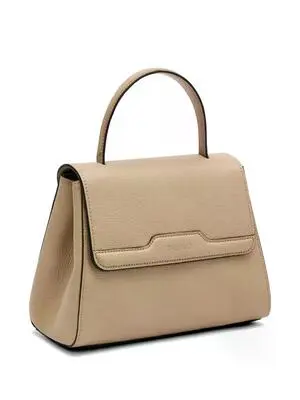 FRAU Debossed-logo Tote Bag - Neutrals