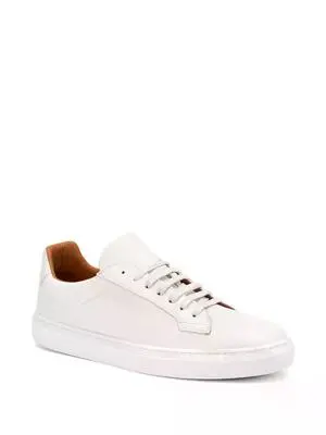 FRAU Low-top Leather Sneakers - White