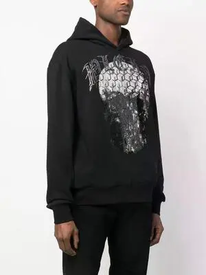 Philipp Plein Graphic-print Pullover Hoodie