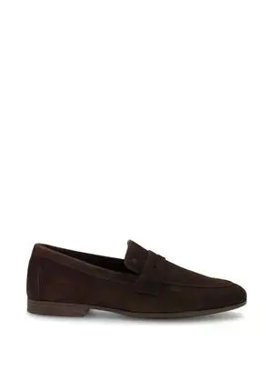 FRAU Deconstructed Suede Loafers - Brown