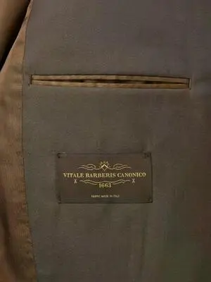 FRANZESE COLLECTION Patch-pocket Single-breasted Suit - Brown