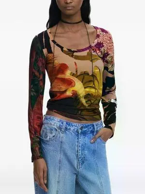Desigual Scoop Neck Tops