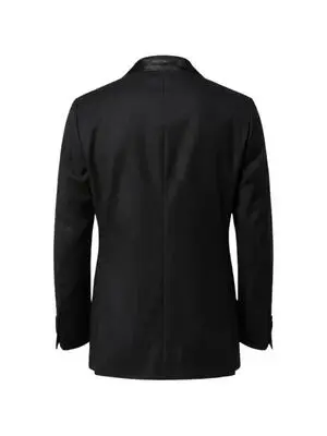 FRANZESE COLLECTION Wool Single-breasted Blazer