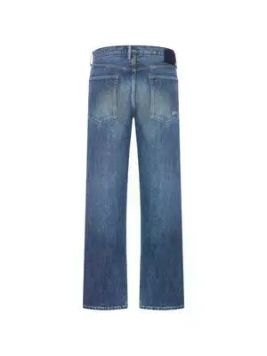 Visvim Logo-patch Straight Leg Jeans